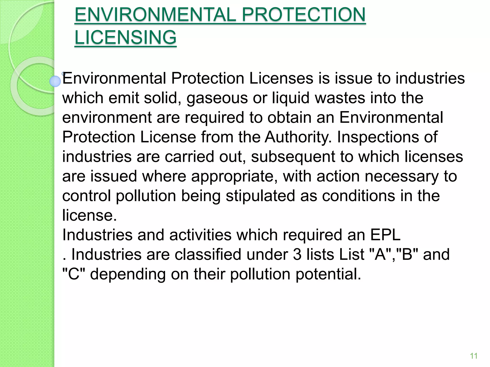 Central environment authority | PPTX