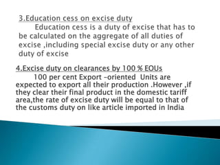 Central excise act | PPTX