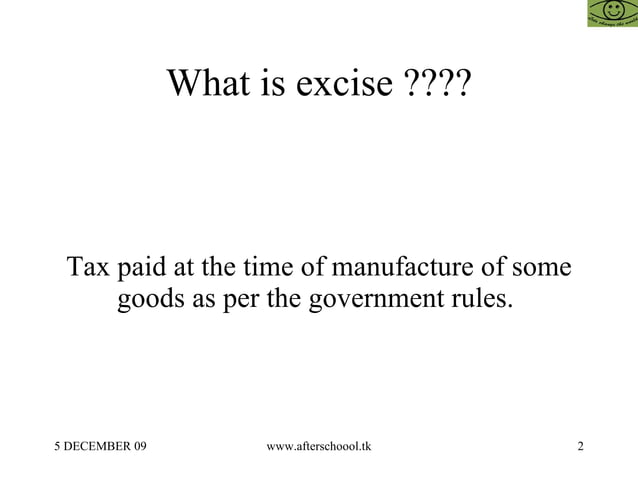 Central Excise Act 1944 | PPT