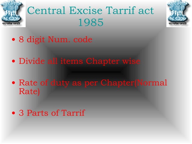 Central excise act 1944 | PPT