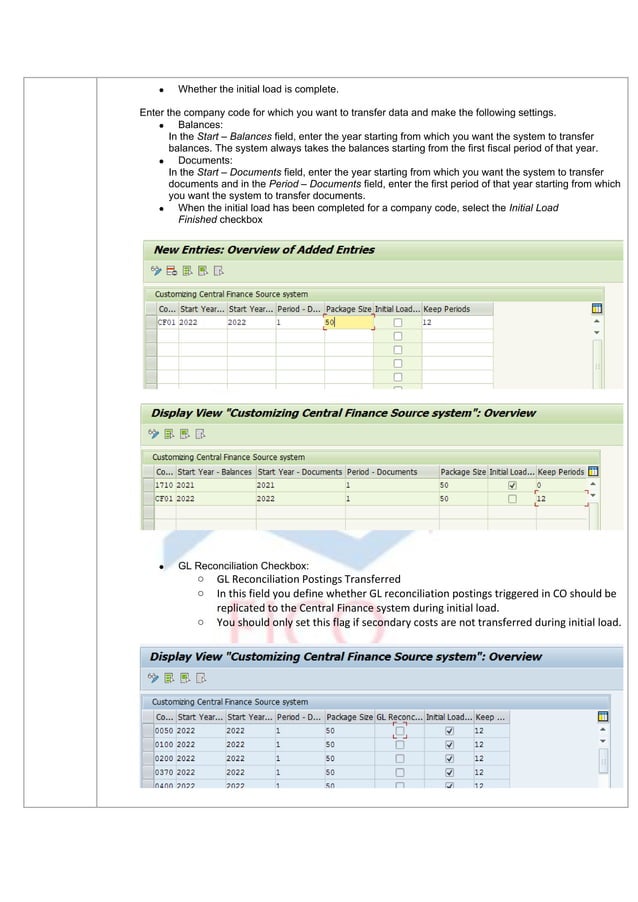 Central Finance Configuration.pdf | Computing | Technology & Computing