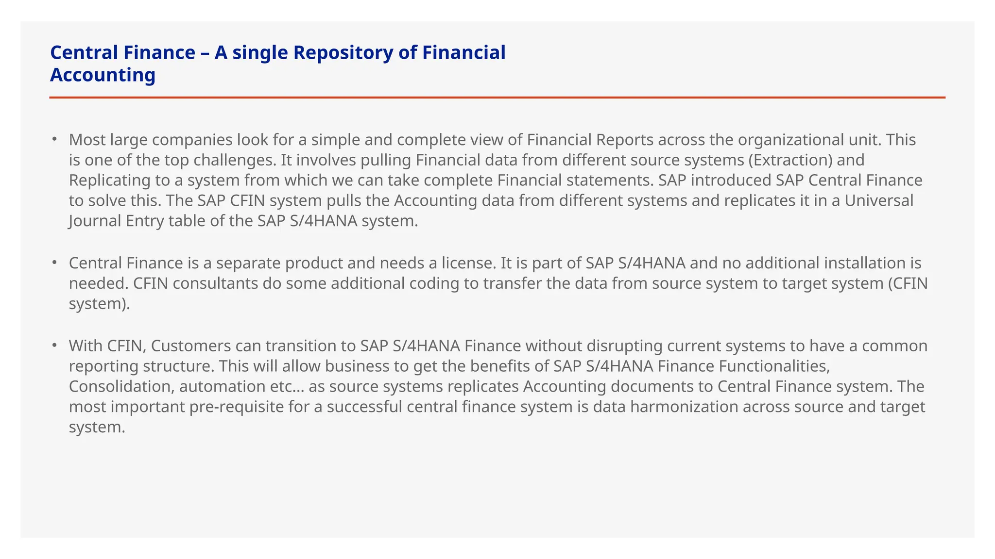 Central Finance Tips and Notes for education. | PPTX