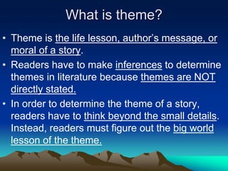 central idea vs theme ppt.ppt
