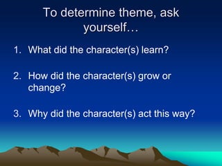 central idea vs theme ppt.ppt