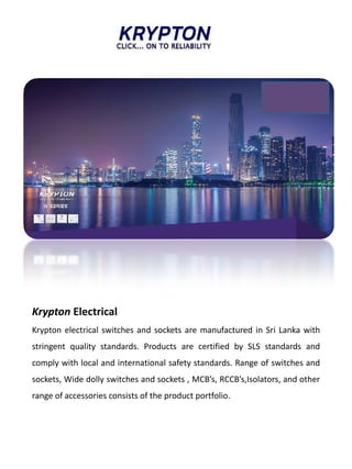Central industries national pvc krypton electrical profile | PDF