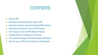 Personal Protective Equipment | PPTX