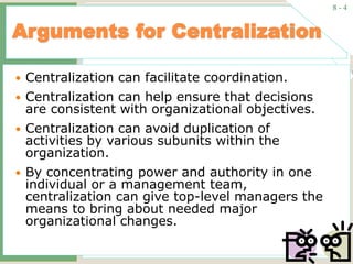 Centralisation and Decentralisation | PPT