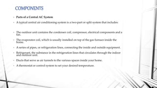 Architecture - Centralized Air Conditioning System | PPTX