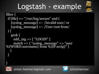 Centralised logging with ELK stack | PPTX | Computing | Technology & Computing