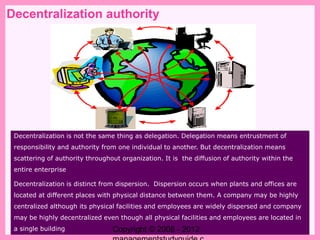 Centralization and-decentralization | PPTX