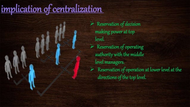 Centralization | PPTX | Business Administration | Business