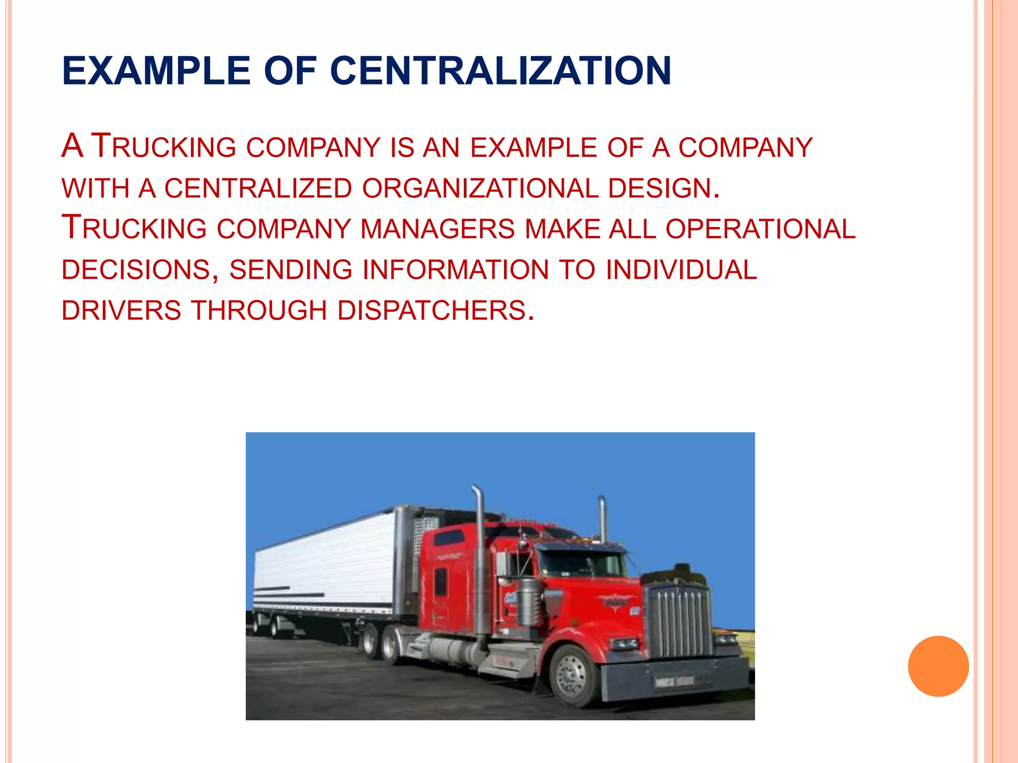 Centralization and decentralization | PPTX