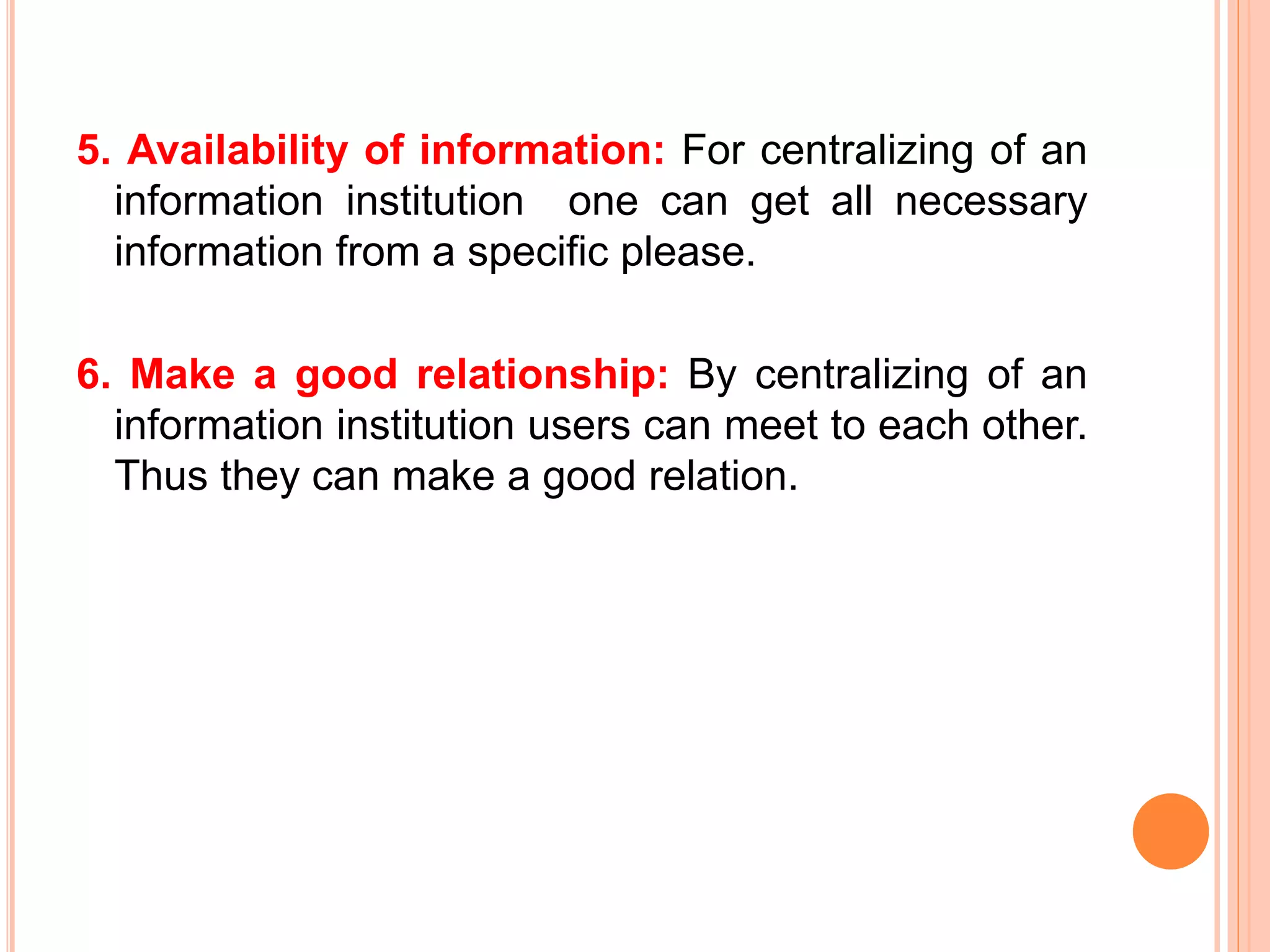 Centralization and decentralization | PPTX