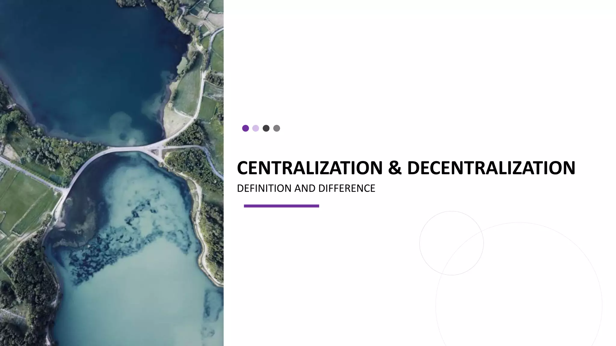 Centralization & Decentralization | PPT