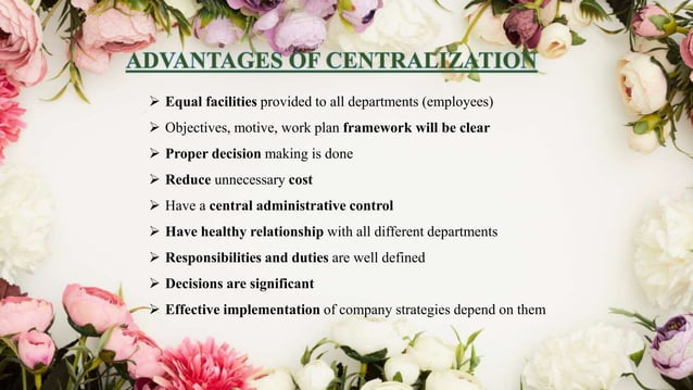 Centralization & Decentralization- Definition, Advantages ... Centralization & Decentralization- Definition, Advantages ...