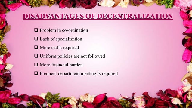 Centralization & Decentralization- Definition, Advantages ... Centralization & Decentralization- Definition, Advantages ...