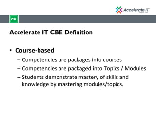 Centralized ID Led Model Faculty Development Model - Competency-Based ...