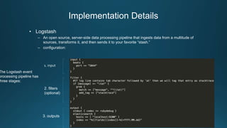 Centralized log-management-with-elastic-stack | PPTX | Databases | Computer Software and ...