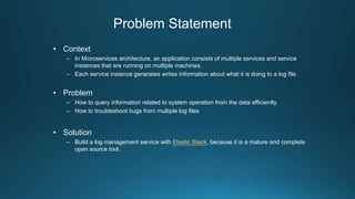 Centralized log-management-with-elastic-stack | PPTX | Databases | Computer Software and ...