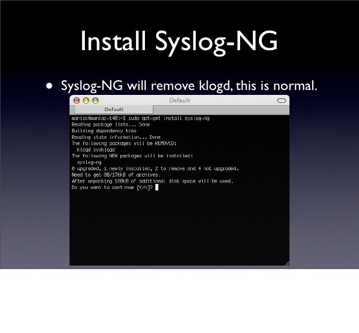 Php Syslog Ng Install - treerhino