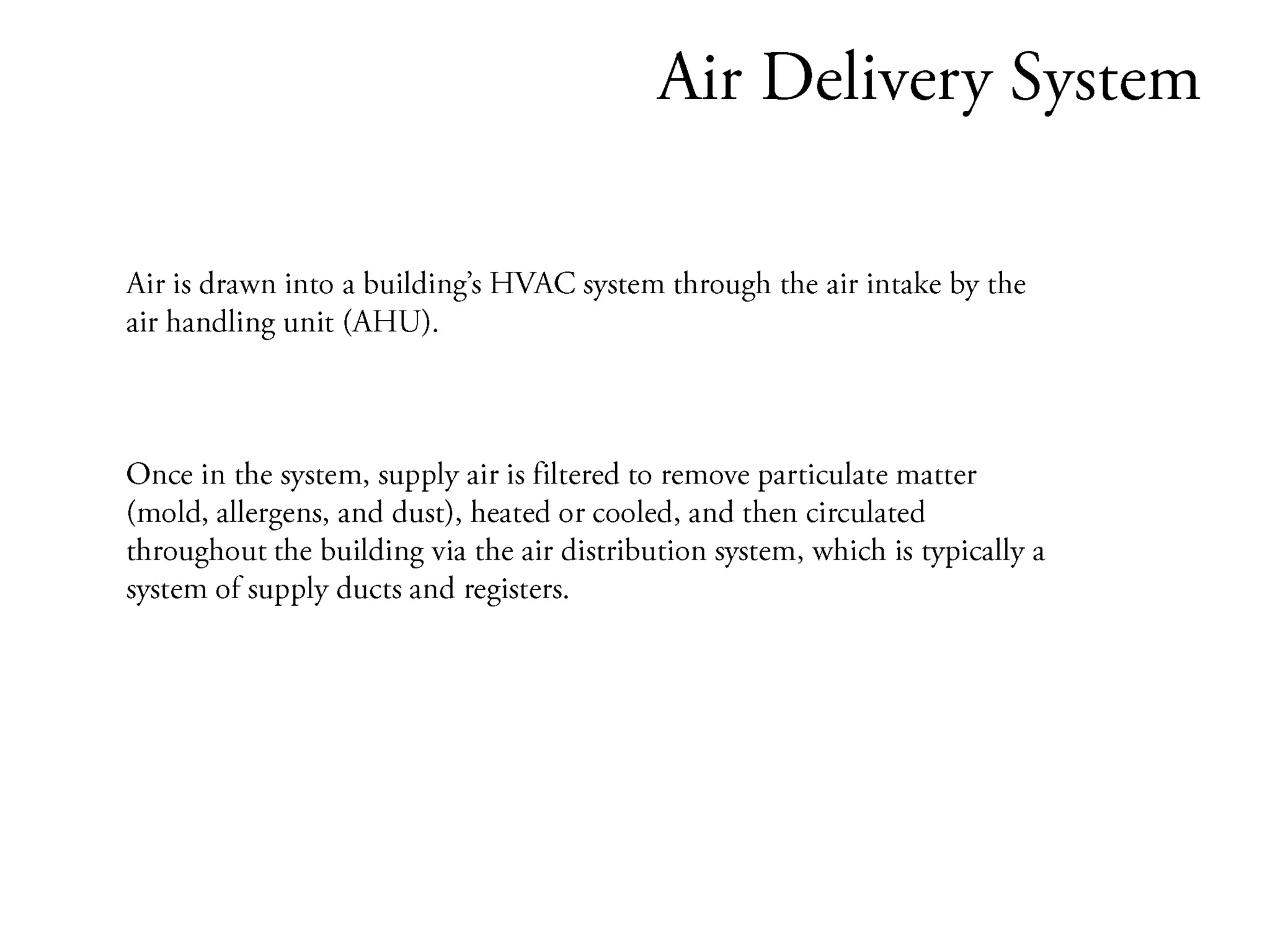 Centralized ac system | PPTX