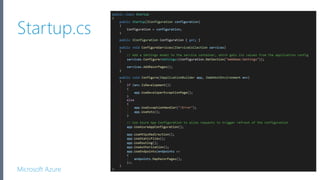 Centralized configuration with azure app configuration | PPT