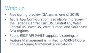Centralized Configuration With Azure App Configuration | Ppt