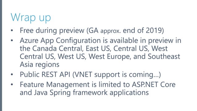 Centralized Configuration With Azure App Configuration Ppt Free Download