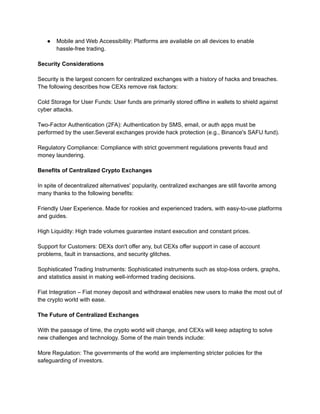 Centralized Crypto Exchanges_ How they work and Its Benefits.pdf