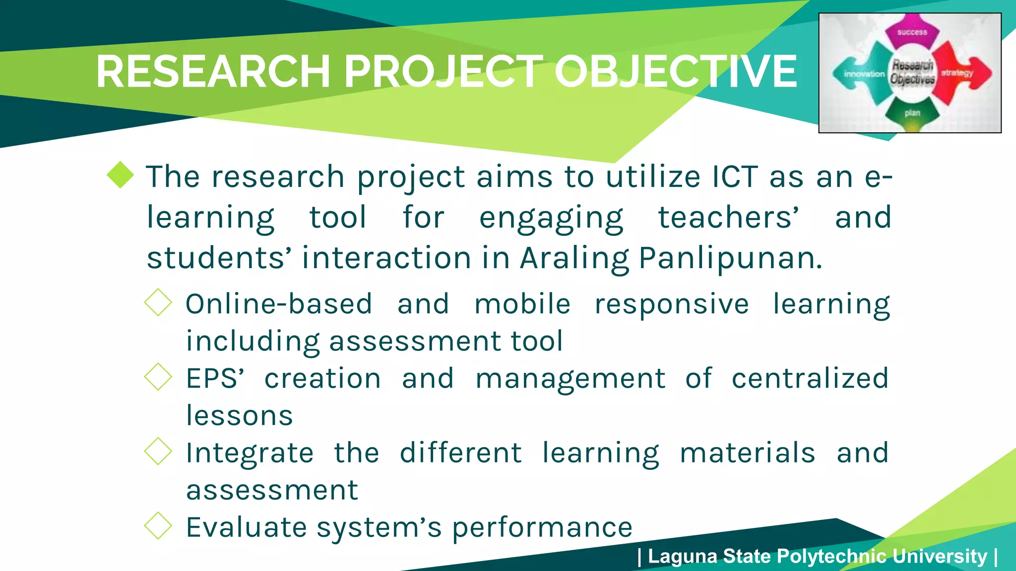 Centralized Learning and Assessment Tool | PPTX