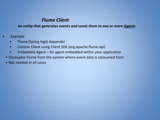 Centralized logging with Flume | PPTX