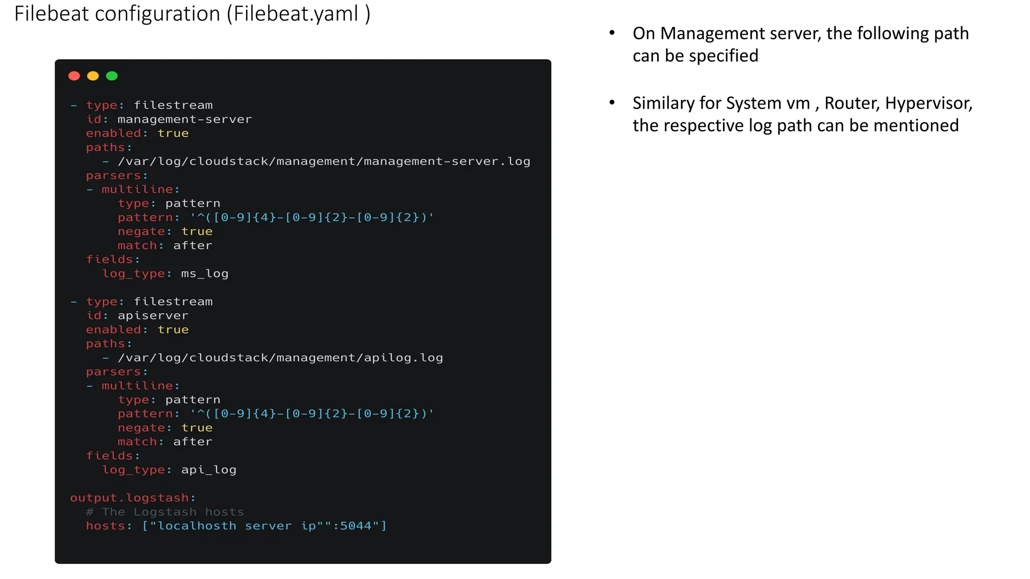Centralized Logging Feature In Cloudstack Using Elk And Grafana Kiran