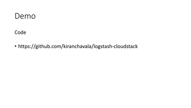 Centralized Logging Feature in CloudStack using ELK and Grafana - Kiran Chavala - ShapeBlue ...