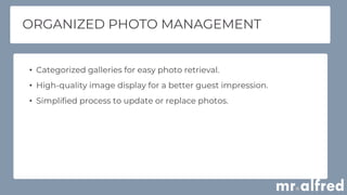 Centralized management of property listings, descriptions, and ...