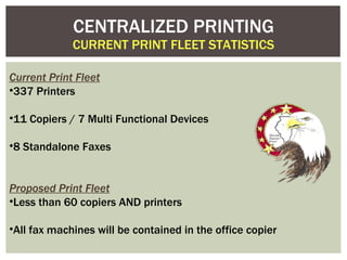 Centralized Printing | PPT