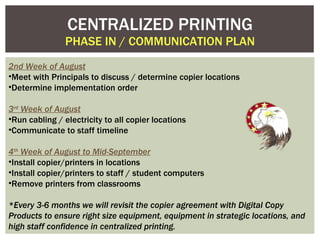 Centralized Printing | PPT