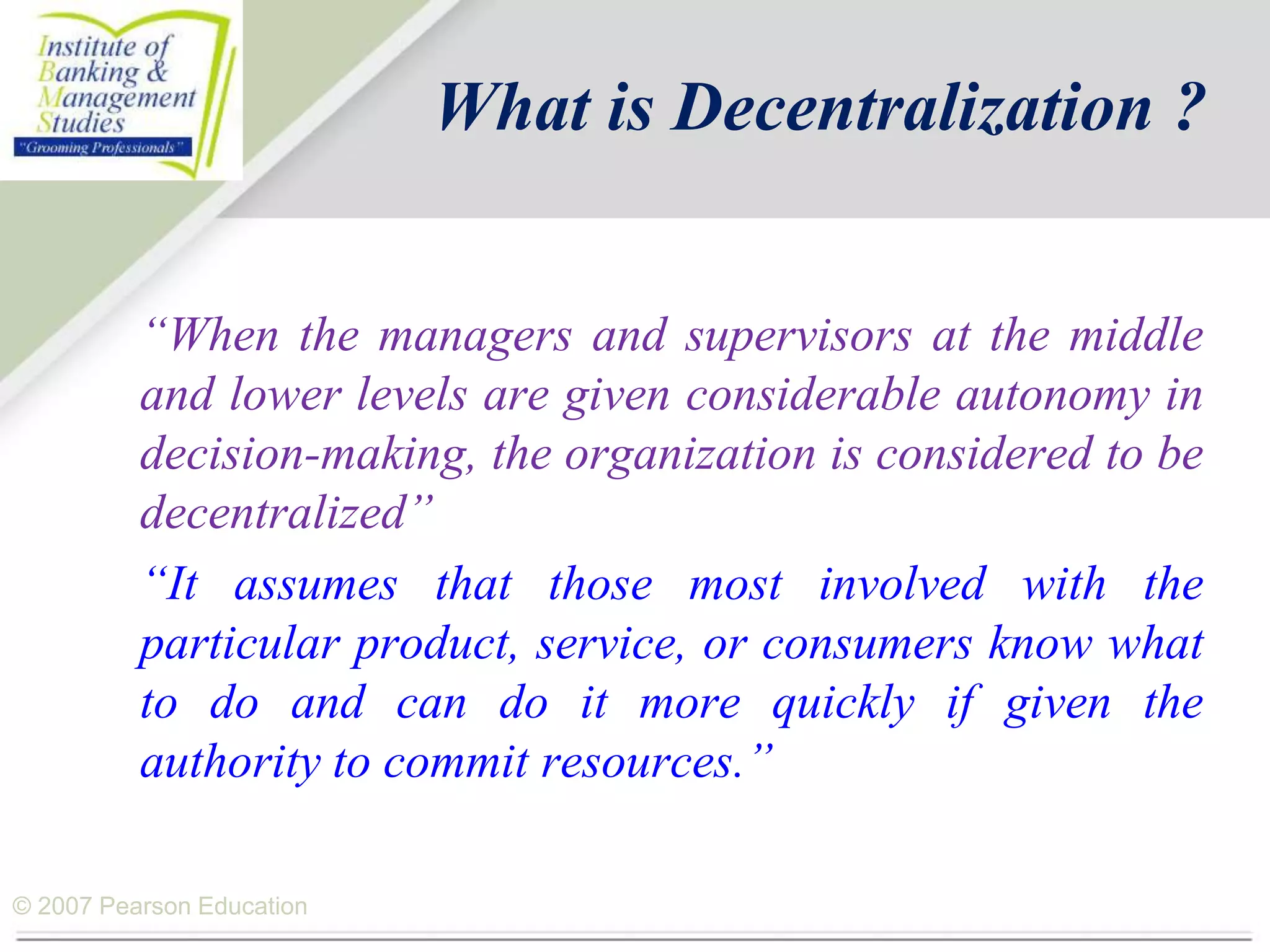 Centralized vs localized buying | PPTX