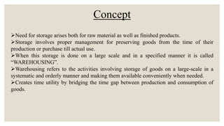 Centralized warehousing | PPTX