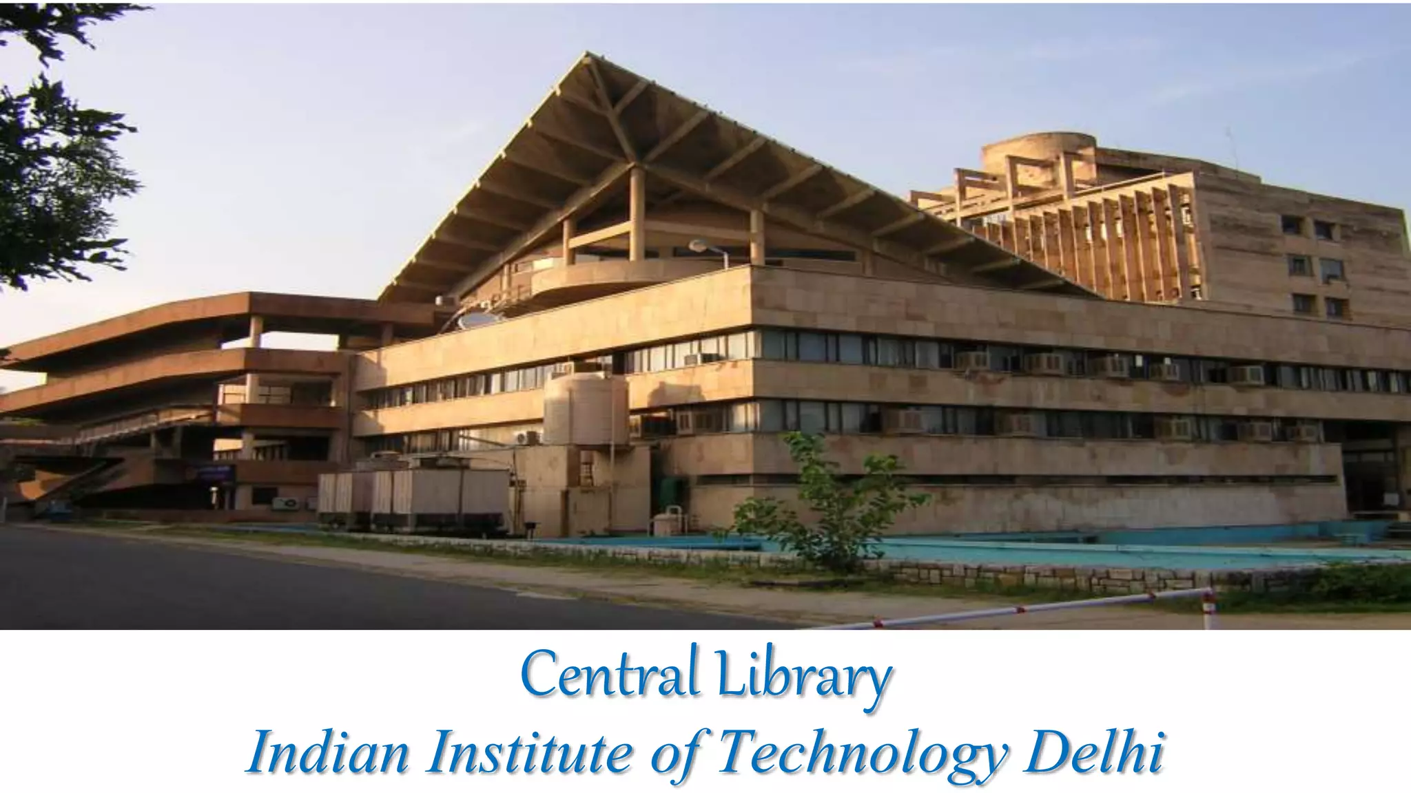 Happy Librarian's Day 2018 (Central Library, IIT Delhi) | PPTX