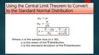 Central limit theorem application | PPTX
