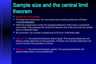 Central Limit Theorm Lecture 5, Biostatistics | PPT
