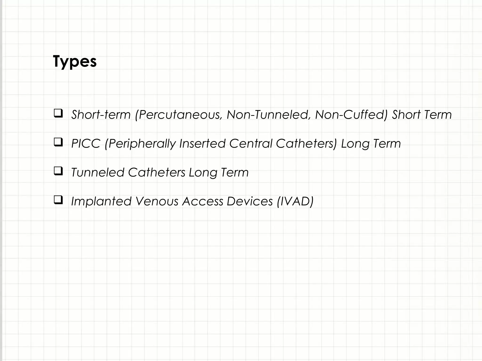 Central Line Blood Sampling | POT
