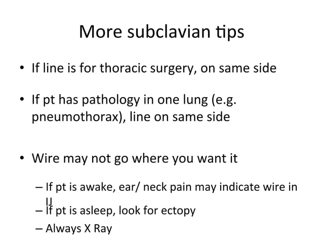 Central Line in Anesthesia | PDF