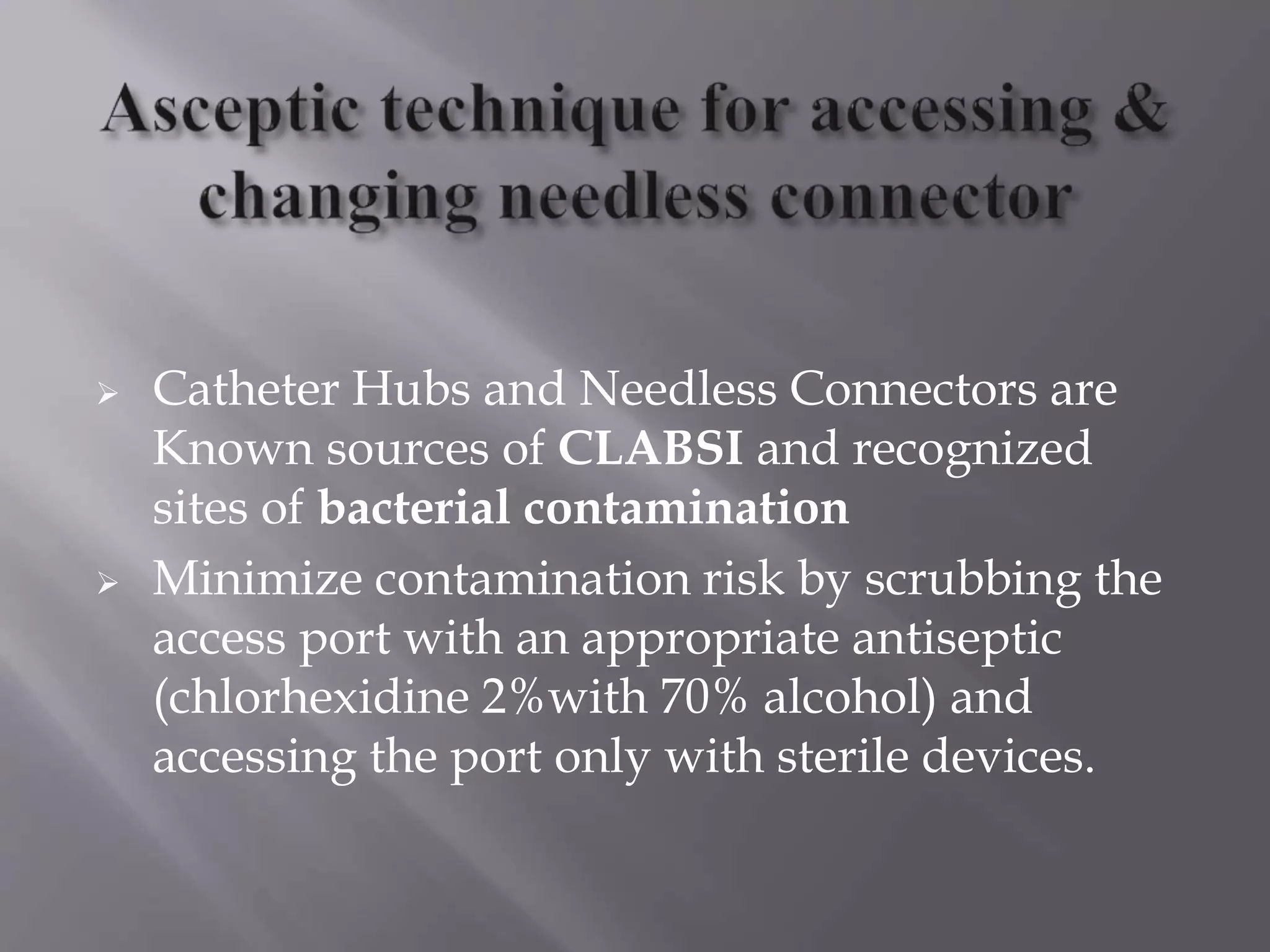 CENTRAL LINE INSERTION AND CARE.pptx