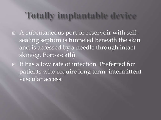 CENTRAL LINE INSERTION AND CARE.pptx | Heart and Cardiovascular ...