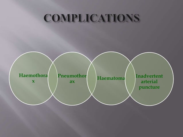 CENTRAL LINE INSERTION AND CARE.pptx | Heart and Cardiovascular ...