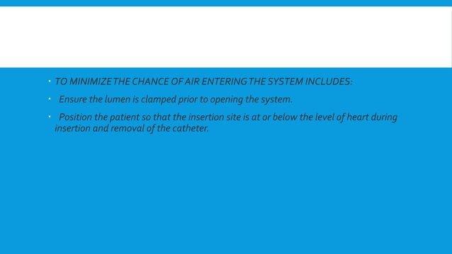 Central line placement | PPTX | First Aid | Injuries