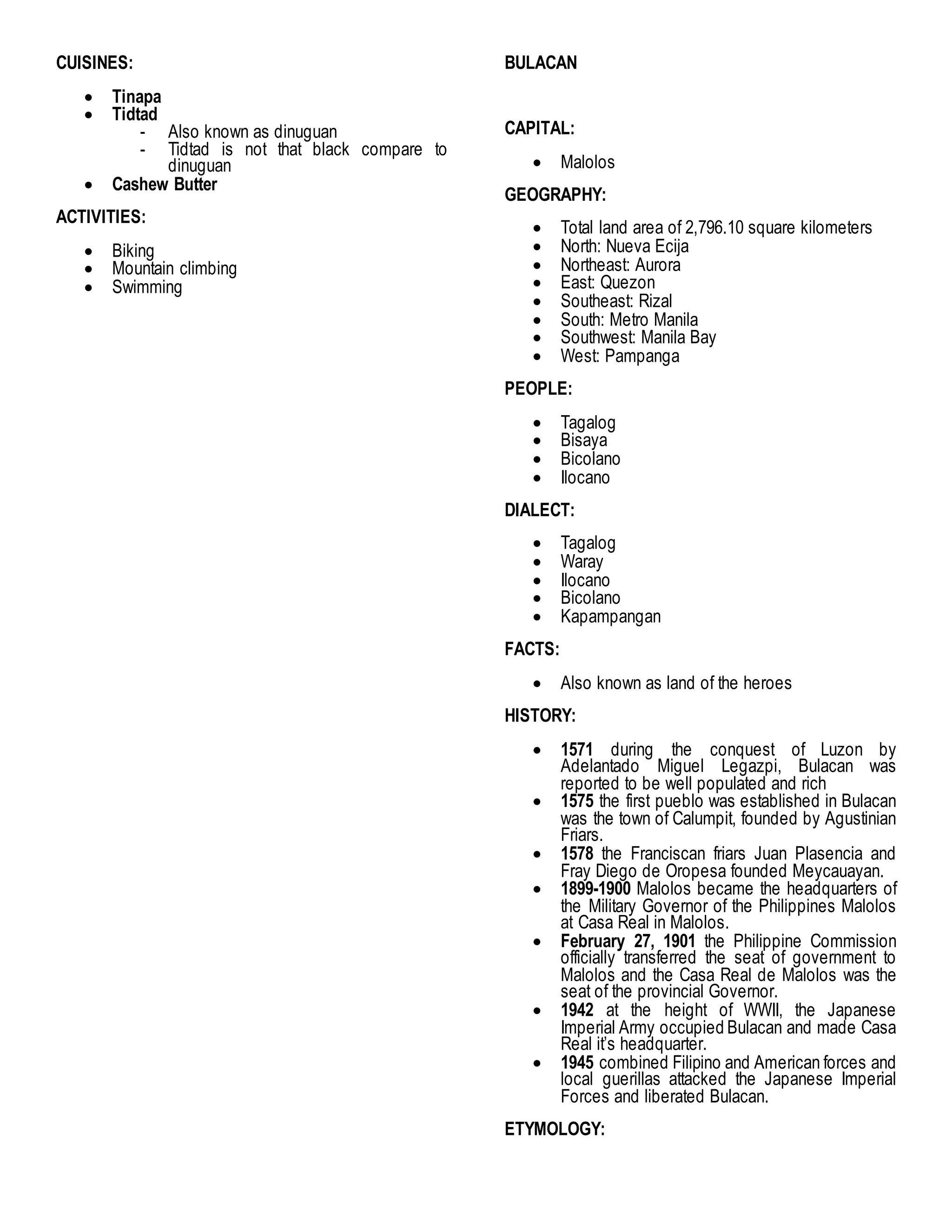 REGION III (CENTRAL LUZON) | DOCX