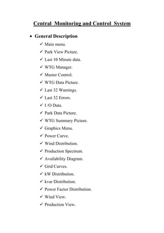 Central monitoring and_control_system | DOC