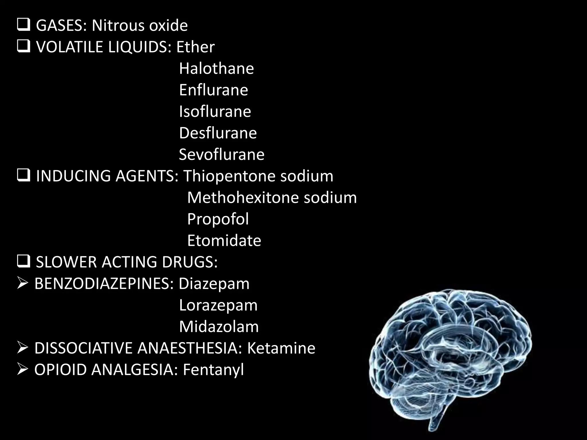Central nervous system, Drugs acting on CNS | PPTX